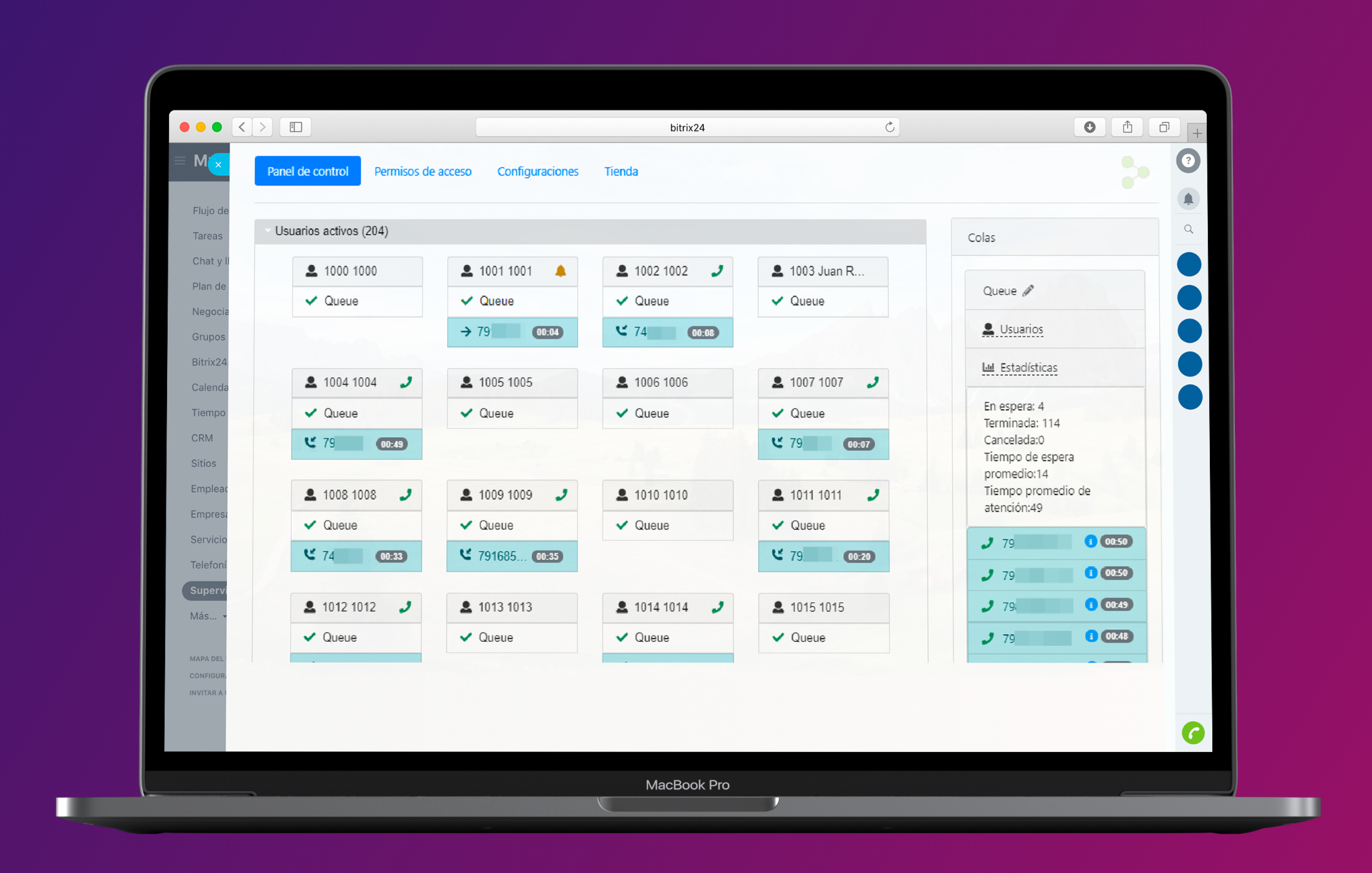 Supervisor Panel de informUnity